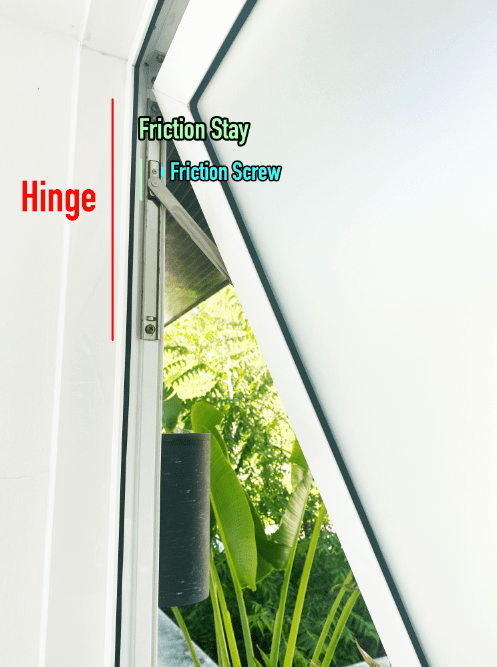 How to Adjust a Top Hung uPVC Window (with Pictures)