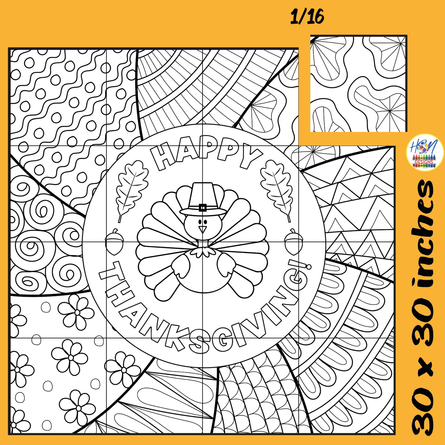 Happy Thanksgiving Bulletin Board | Seasonal Collaborative Poster Class ...