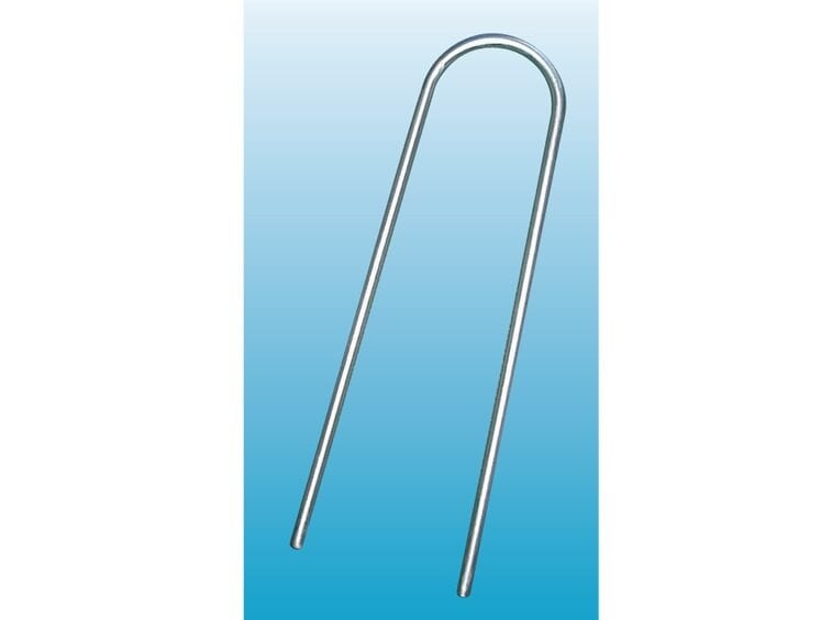 12mm Solid steel ground hoop anchor - Sportsmark