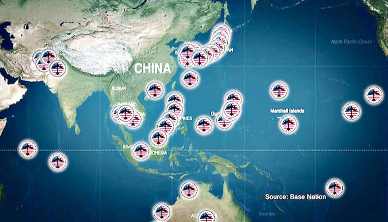 Washington’s expanding military footprint on China’s doorsteps ...