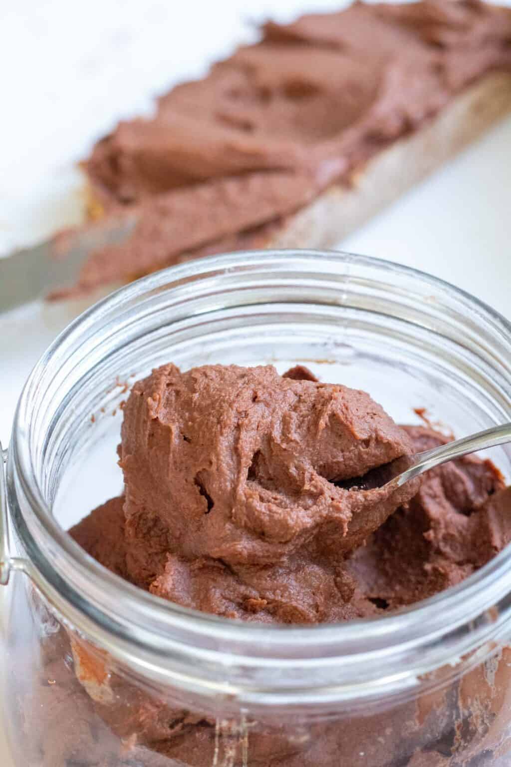 Healthy Homemade Chocolate Spread - Sugar Free