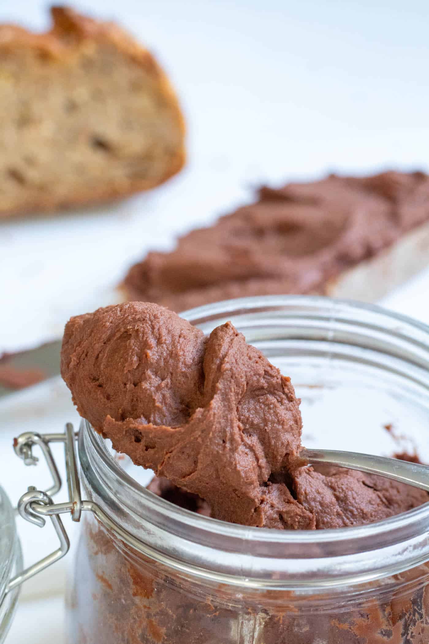 Healthy Homemade Chocolate Spread - Sugar Free