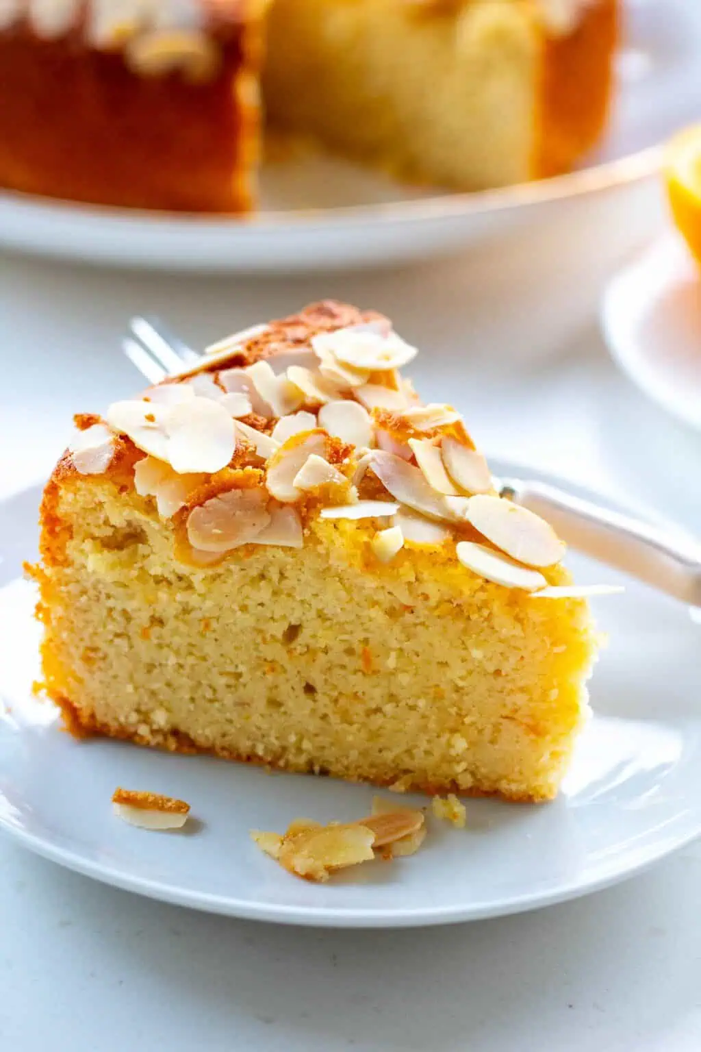 Easy Orange Almond Flour Cake - Gluten and Sugar Free!
