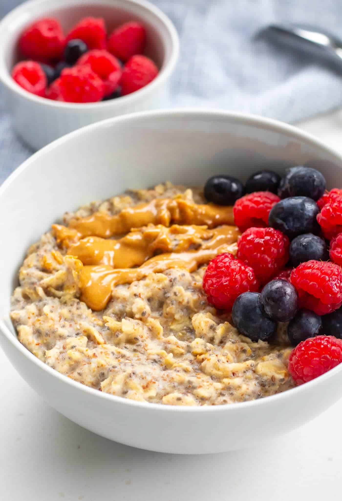 High Protein Cottage Cheese Oatmeal