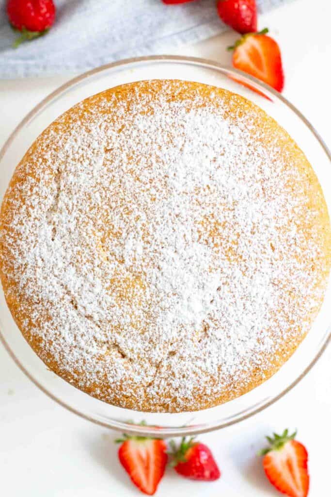 Sugar Free Victoria Sponge Cake- Gluten Free and Diabetic Friendly