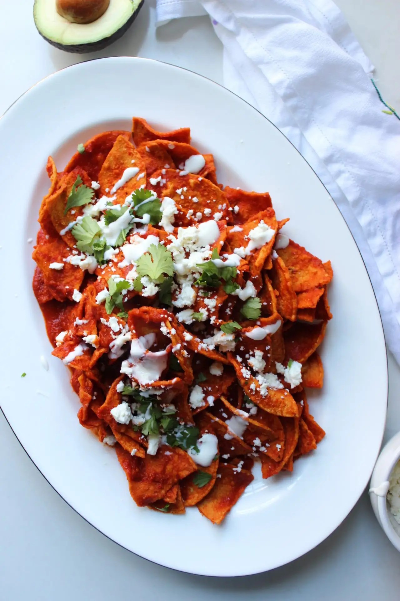 Chilaquiles Rojos (Red Chilaquiles) - Mexican Food Memories
