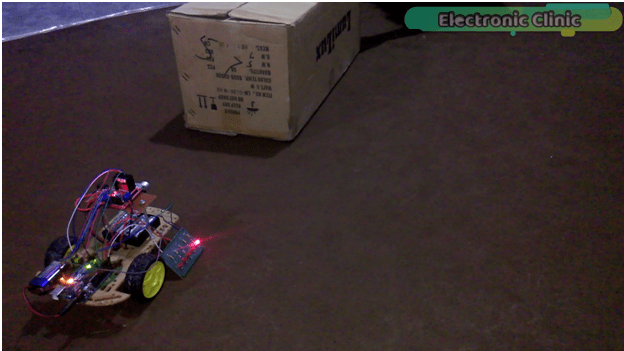 Safe distance maintaining Car to Avoid accident using Ultrasonic Sensor