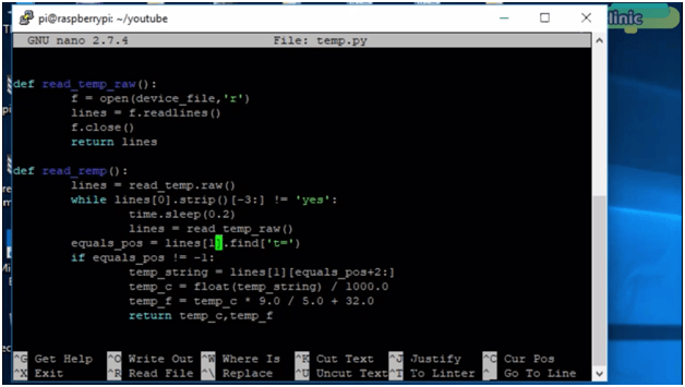 Raspberry Pi DS18B20 Temperature Sensor & Text file