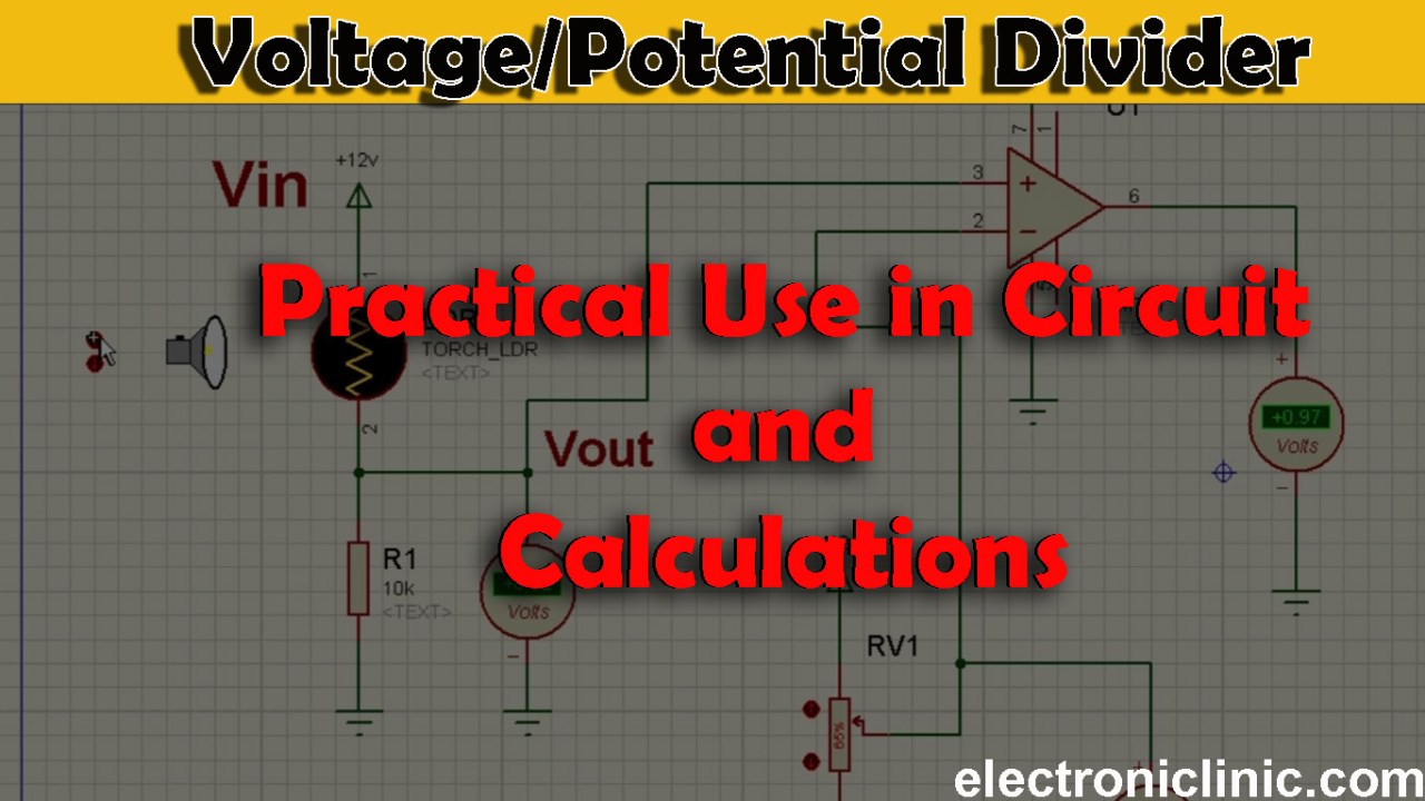 What is a Voltage Divider or Potential Divider, Formula and Practical Uses?
