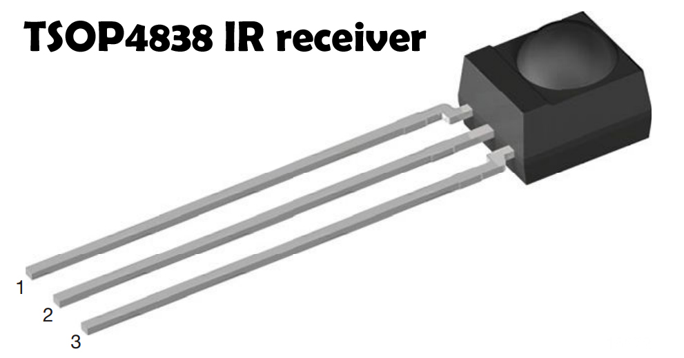 IR Receiver Module Pinout