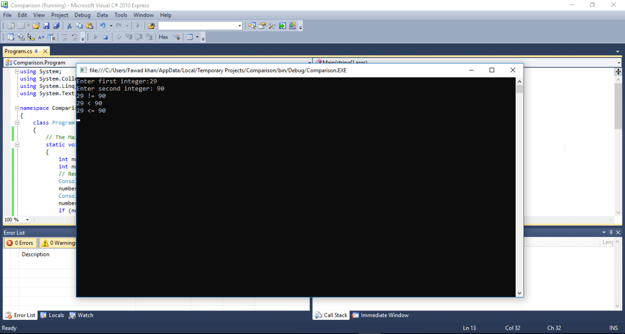 Operators In C Arithmetic Assignment Logical Relational And Bitwise