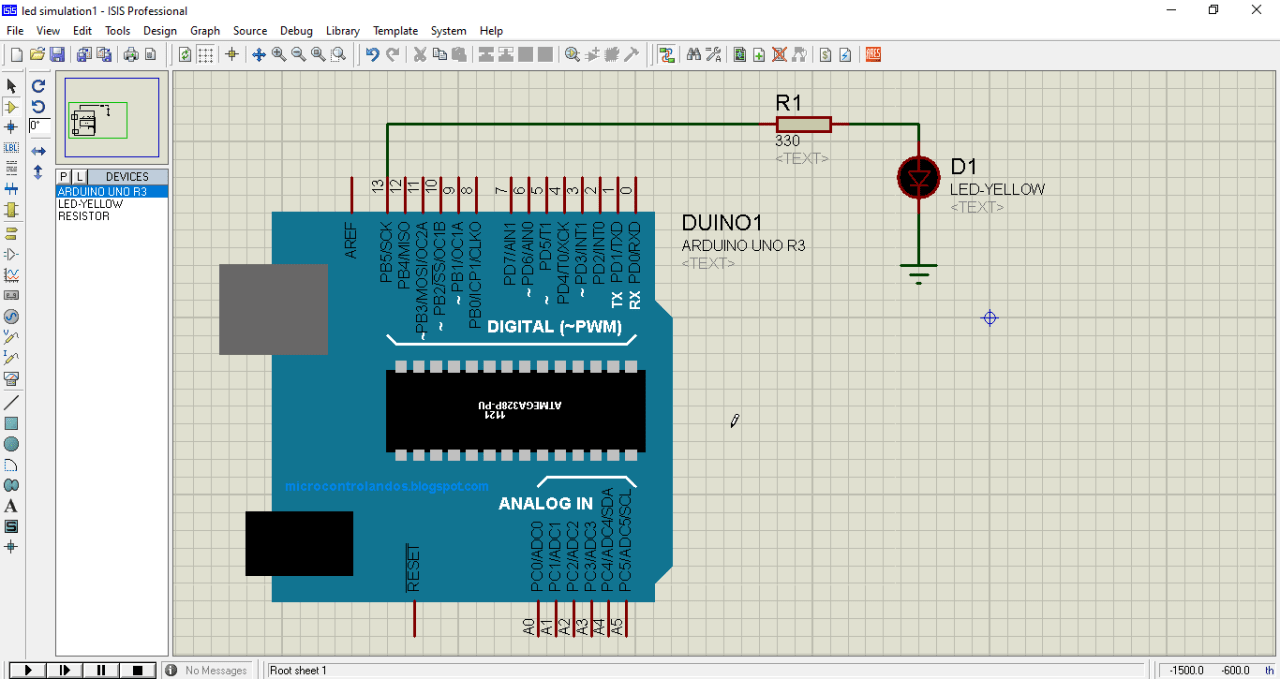 Arduino Proteus Simulation Basics with Practical Examples