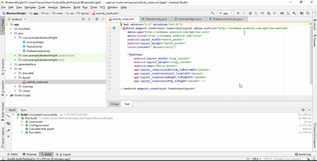 Android Toggle Button for Automation using Arduino & Bluetooth