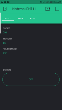 Nodemcu Esp8266 With Dht11 And Firebase Realtime Database