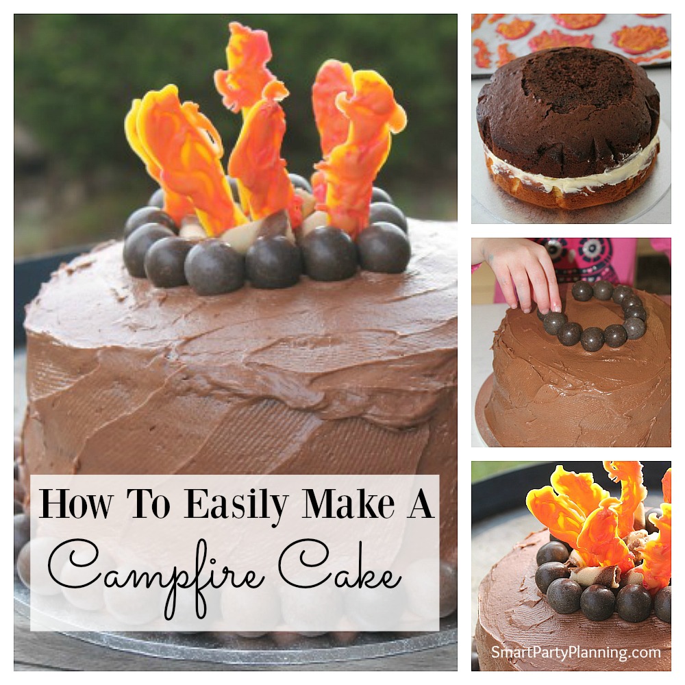 How To Make A Campfire Cake The Easy Way
