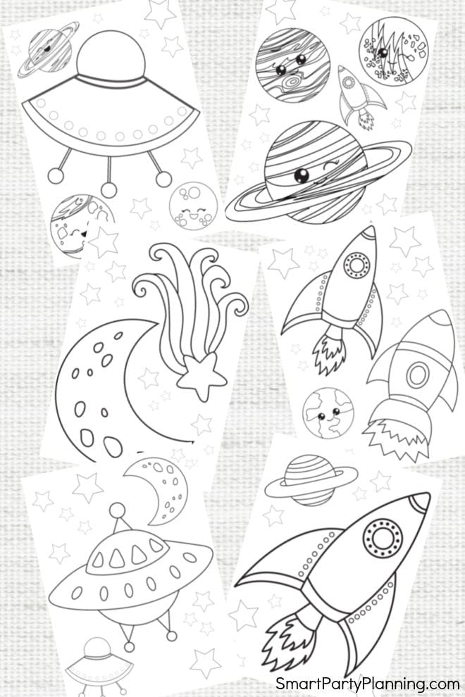 Free Printable Space Coloring Sheets The Kids Will Find Out Of This World