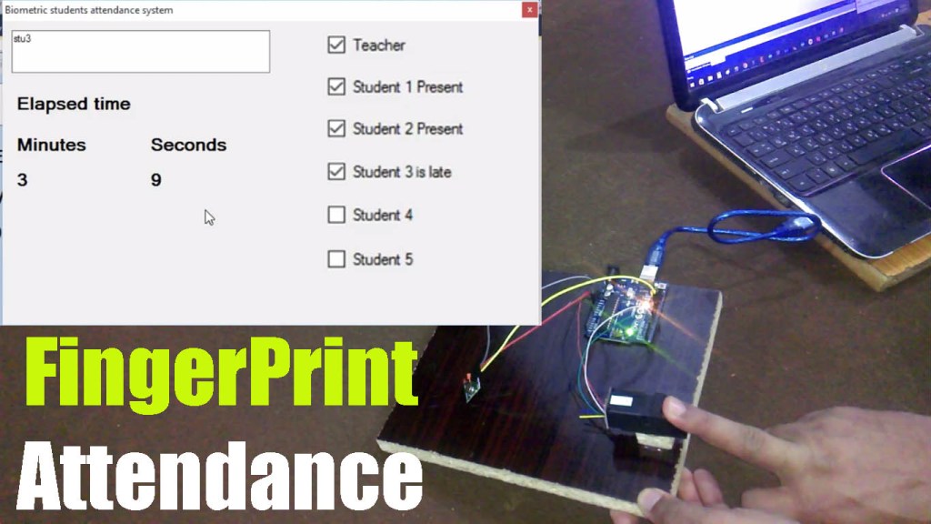 Fingerprint Based Biometric Attendance System Using Arduino And