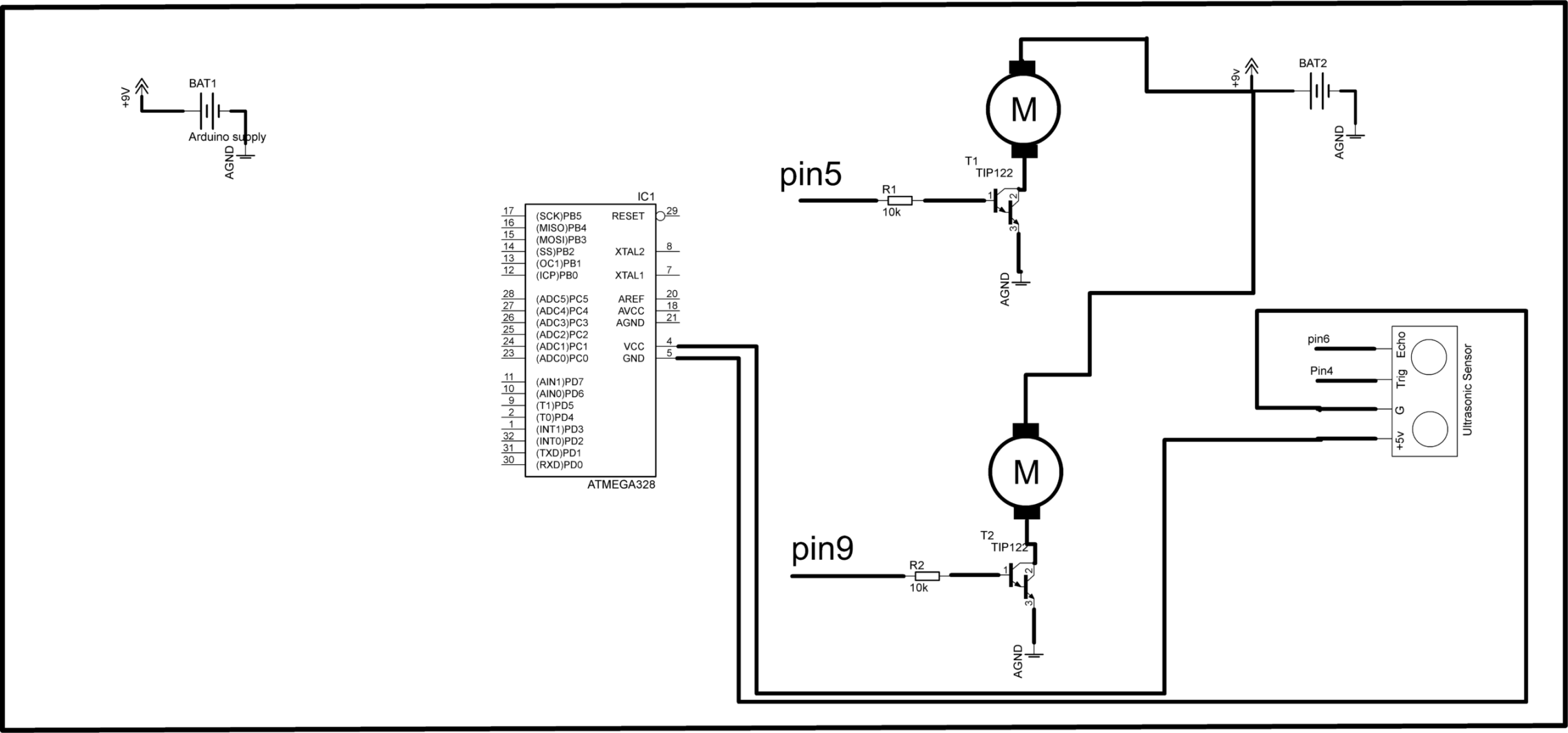 Safe distance maintaining Car to Avoid accident using Ultrasonic Sensor