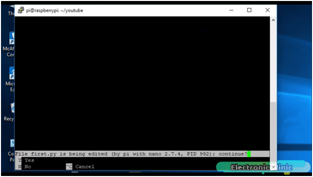 Raspberry Pi first Program and Basic commands, Python Programming