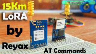 Reyax rylr890 LoRa 15km 915Mhz RF Module connection & AT commands