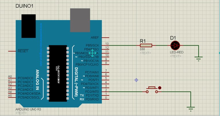 Arduino Push Button Switch wiring and code “Beginners level”