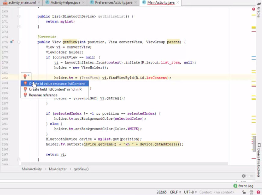 Android Toggle Button For Automation Using Arduino And Bluetooth