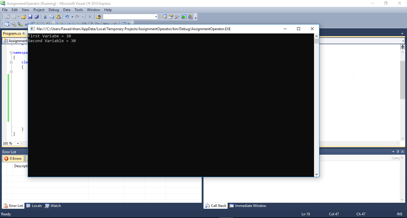 Operators In C Arithmetic Assignment Logical Relational And Bitwise