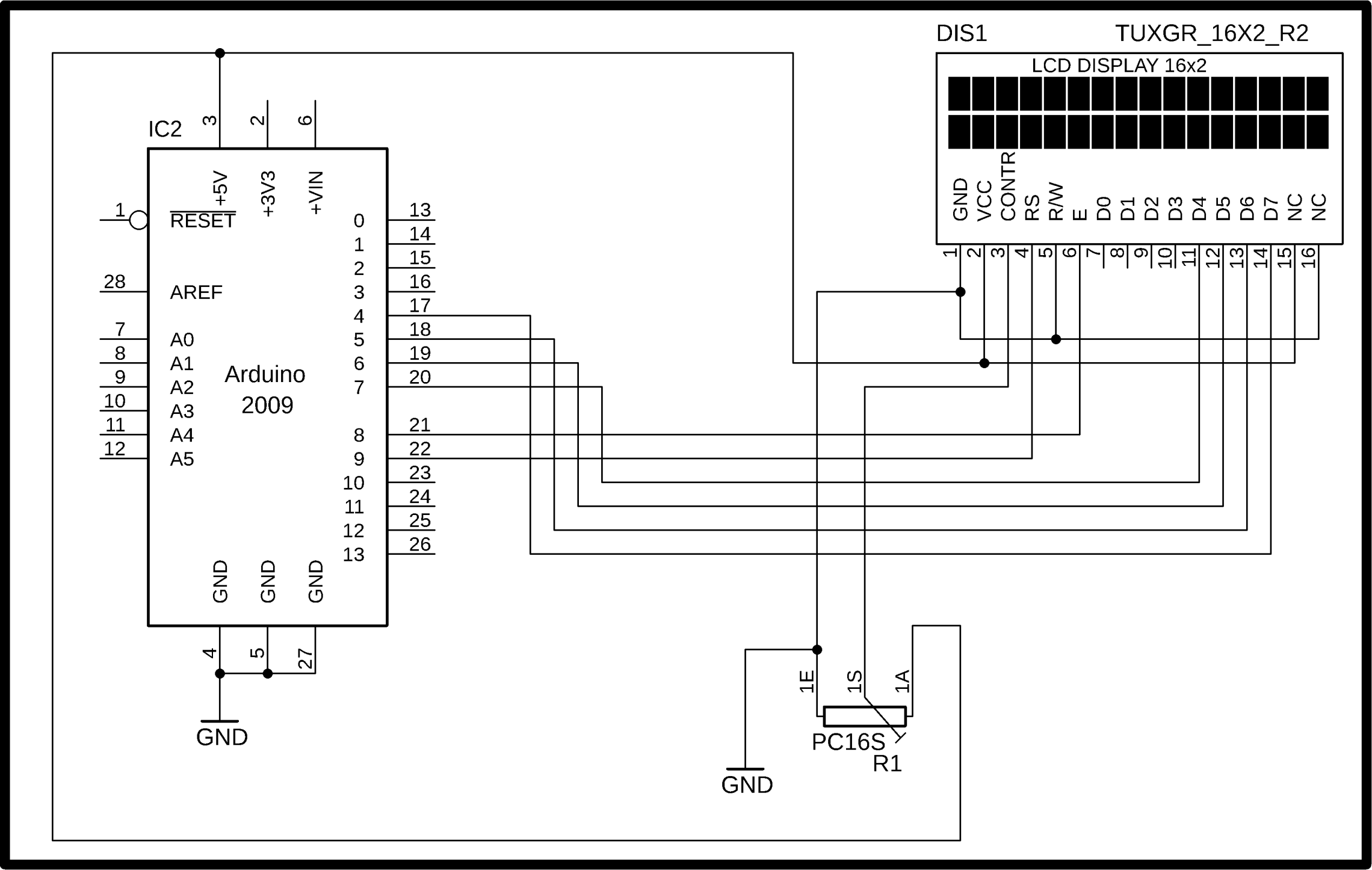 16x2 LCD Arduino, Introduction, Pinout, datasheet,and Proteus simulation