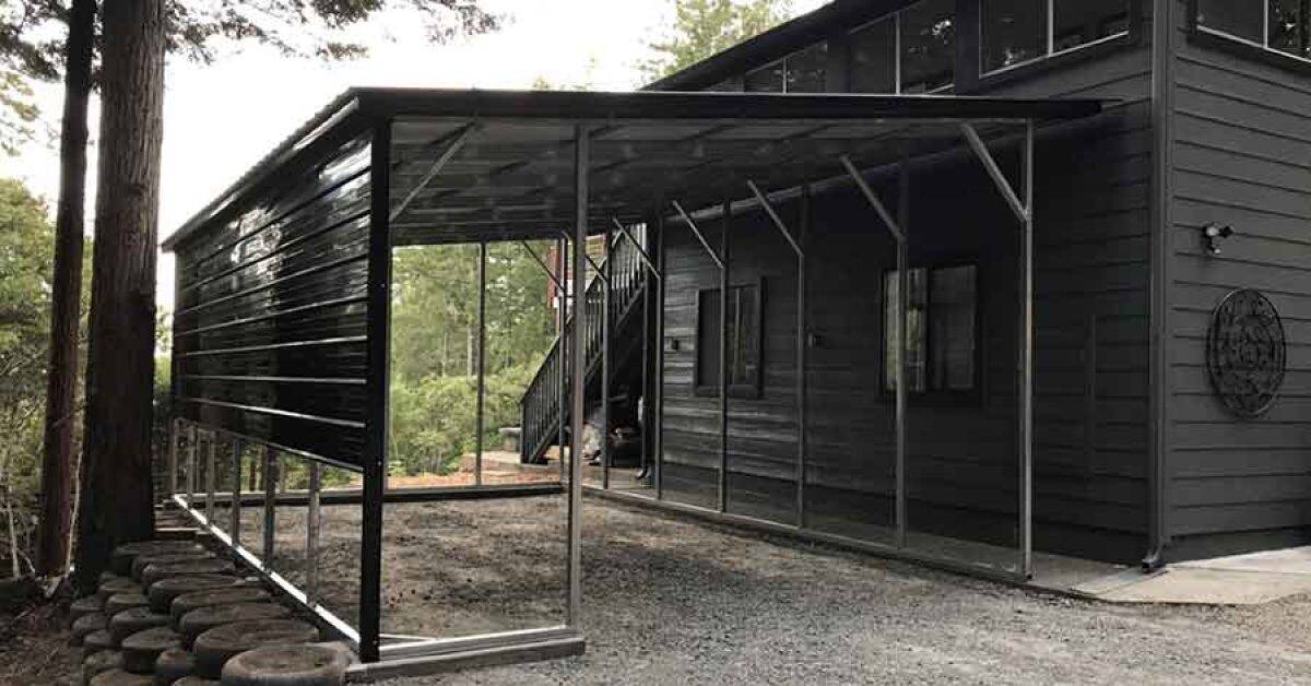 What Are The Benefits Of Metal Lean-to's?