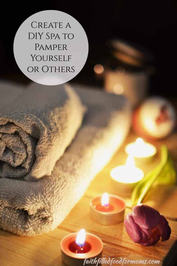 How to Create the Perfect DIY Pamper Kit • Faith Filled Food for Moms
