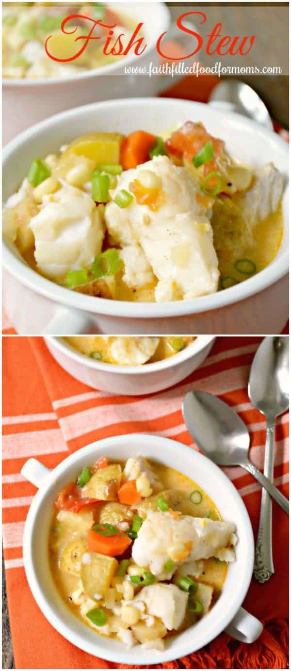 Super Easy Fish Stew Recipe • Faith Filled Food for Moms