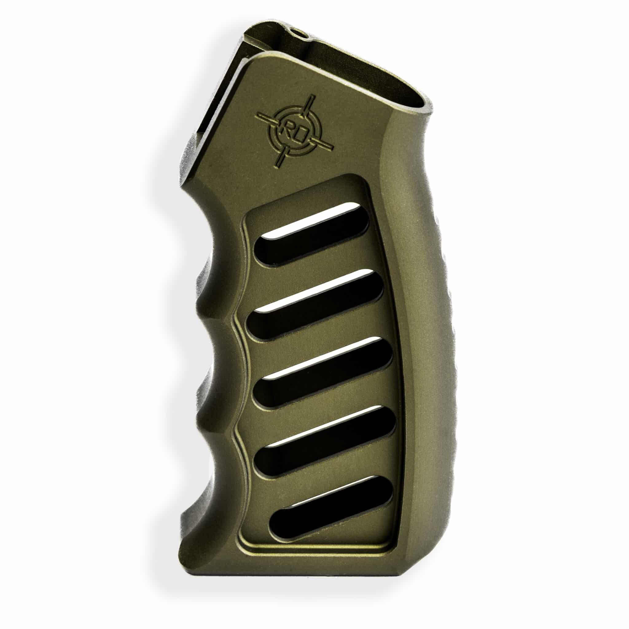 RAPTOR PISTOL GRIP -OD GREEN ANODIZE - RogueOps