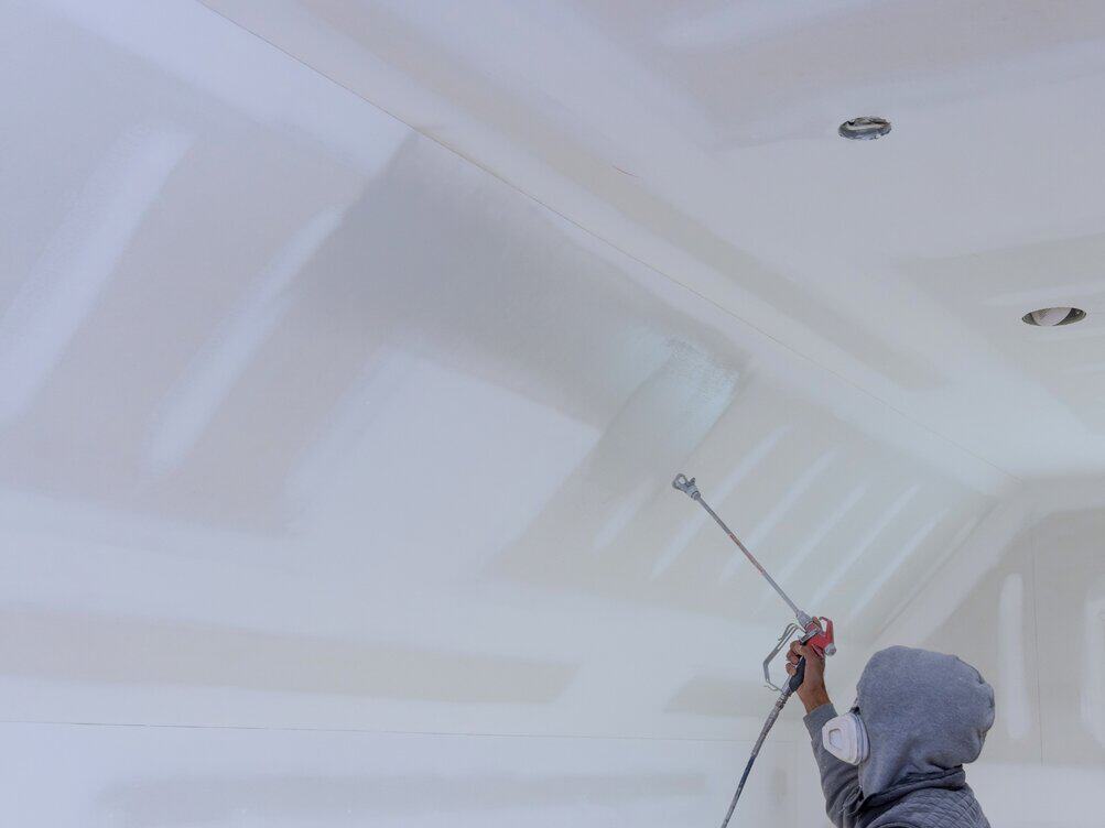 Ceiling Tile Spray Paint