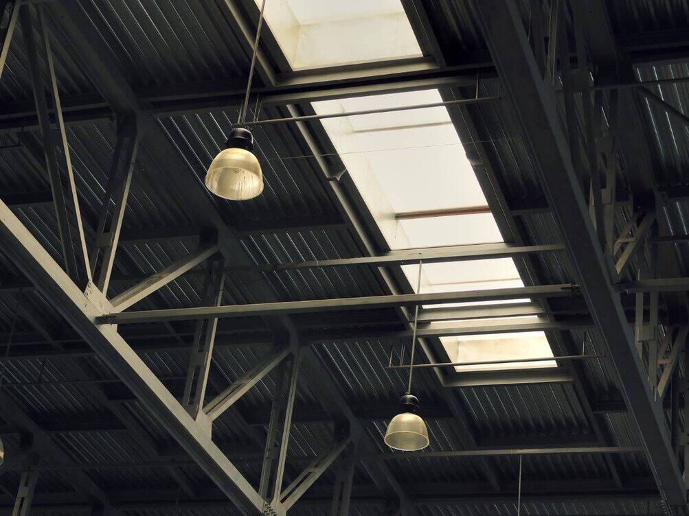 An Industrial Ceiling Painting