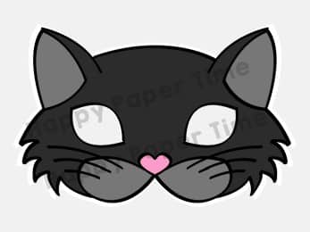cat mask printable