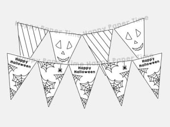 small bunting template