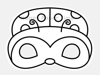 beetle mask printable