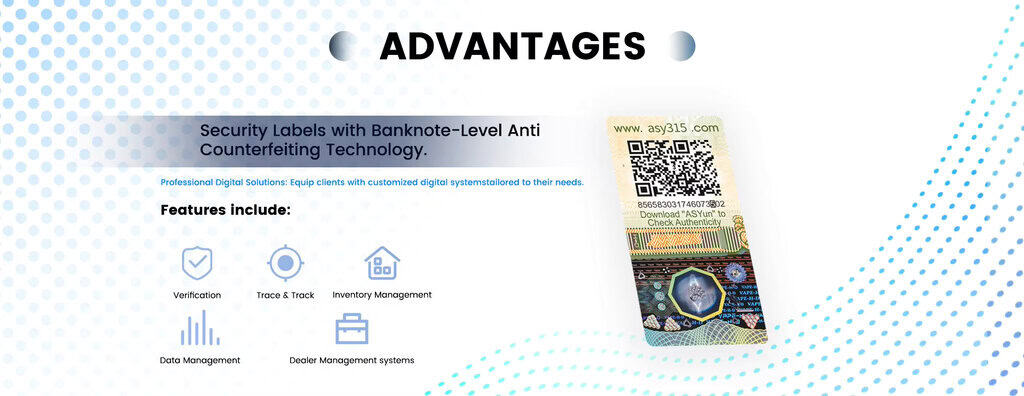 ASY Advantages - ASY Anti-forgery