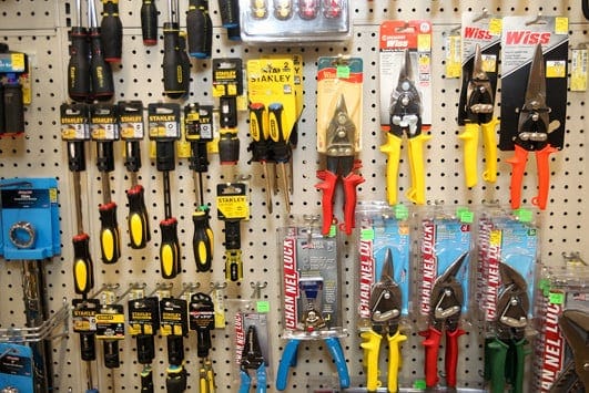 building construction work tools