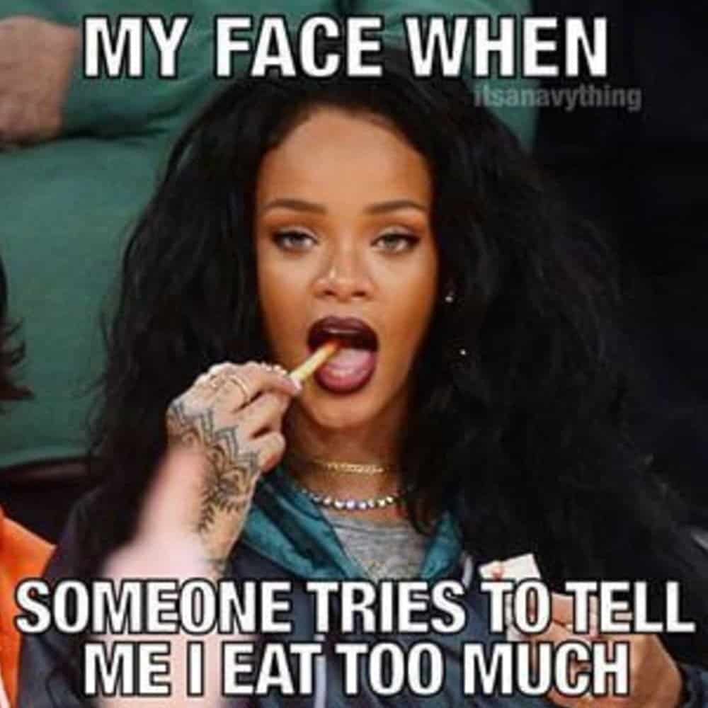 Rihanna Meme That Face You Make