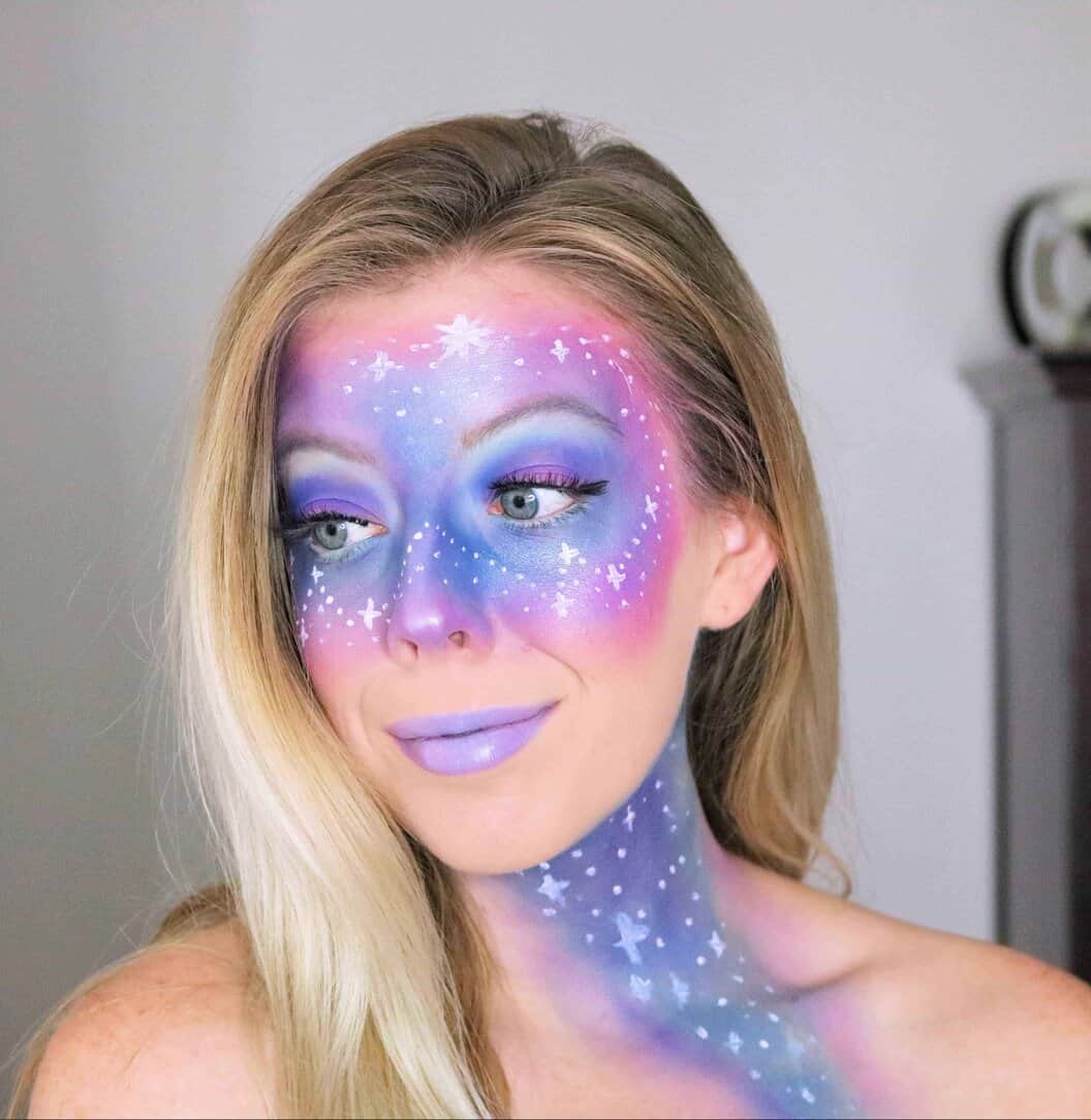 Galaxy Eye Makeup Tutorial