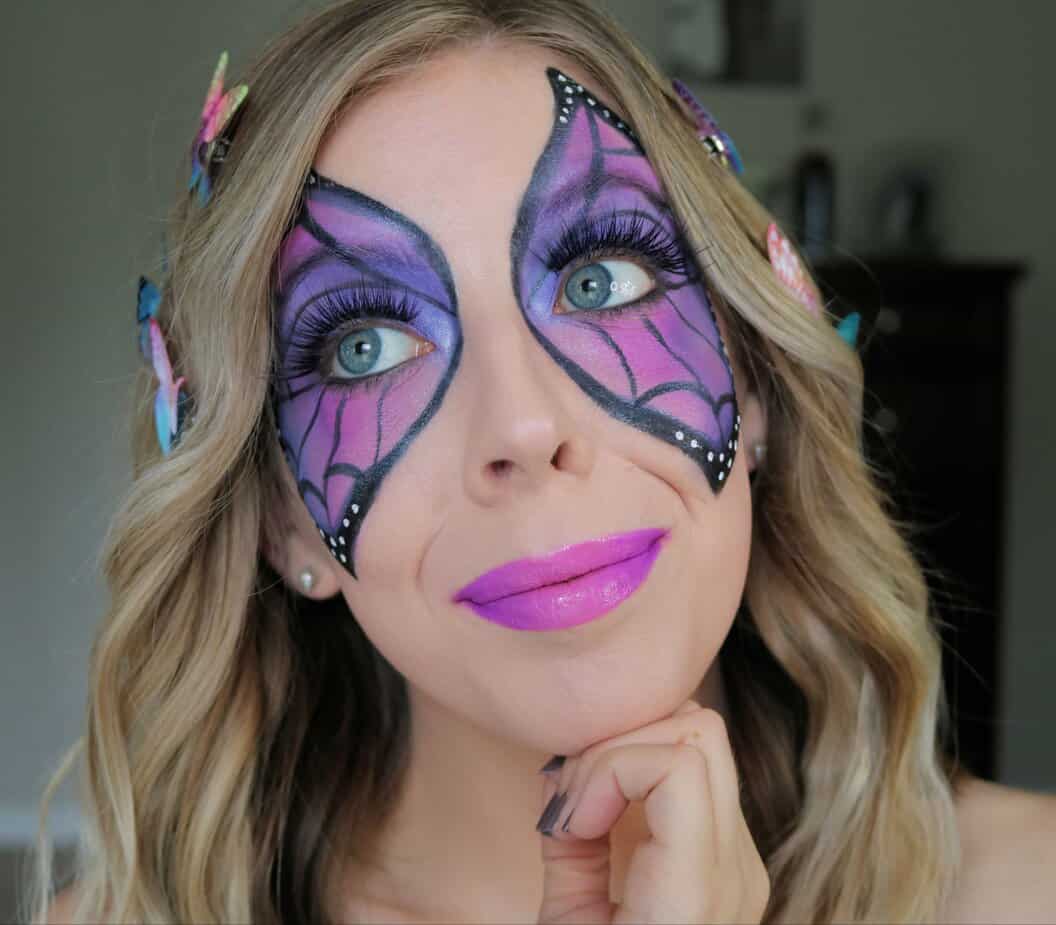 Simple Butterfly Makeup