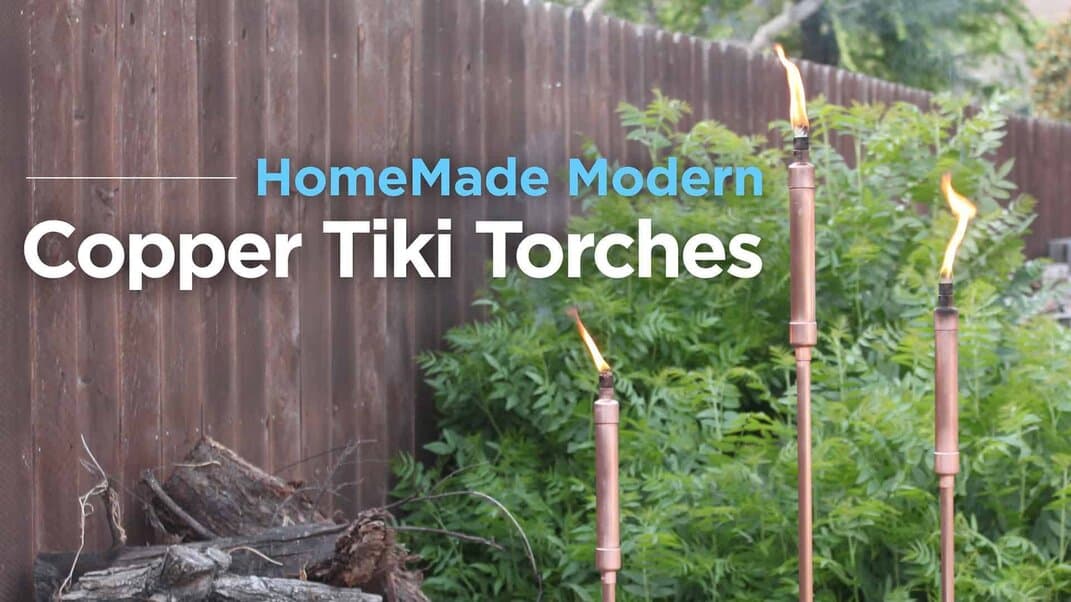 Diy Outdoor Torch Ideas 15 DIY Outdoor Torches