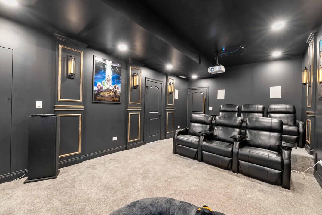 Vintage Home Theater Design