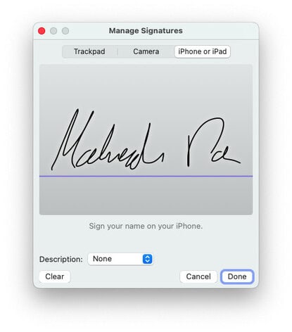 How to Create a Signature in Preview on a Mac - La De Du