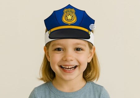 policeman cap craft