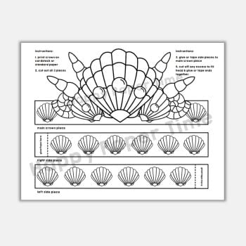 diy printable crown template