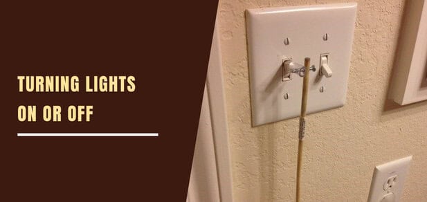How to Turn Off the Light Switch Without Getting Up | 2 Methods