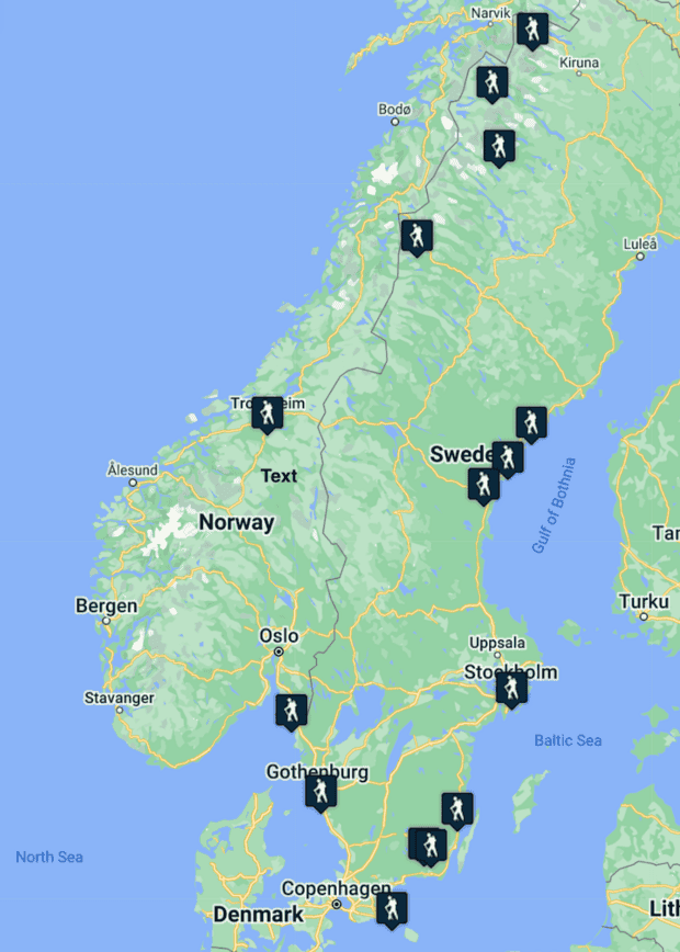 9 Best Long Distance Sweden Hiking Trails (2024)