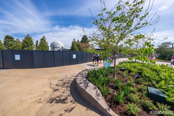 Construction Walls Pushed Back Around CommuniCore Hall, Walkway Reopens ...